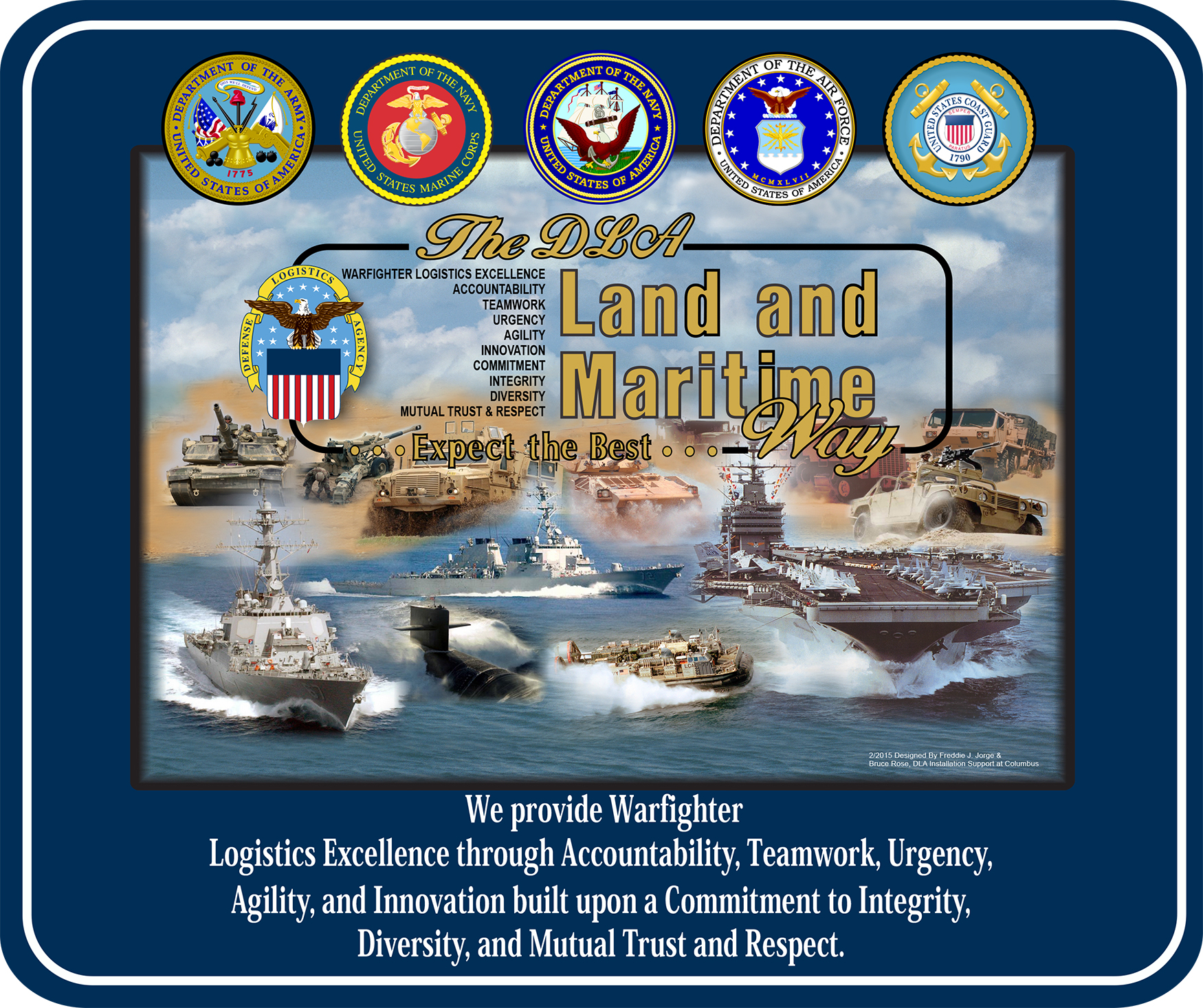 Defense Logistics Agency > Land and Maritime > People and Culture