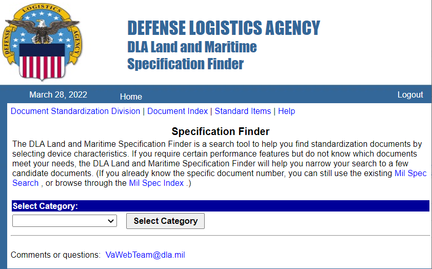 DLA Land & Maritime Applications